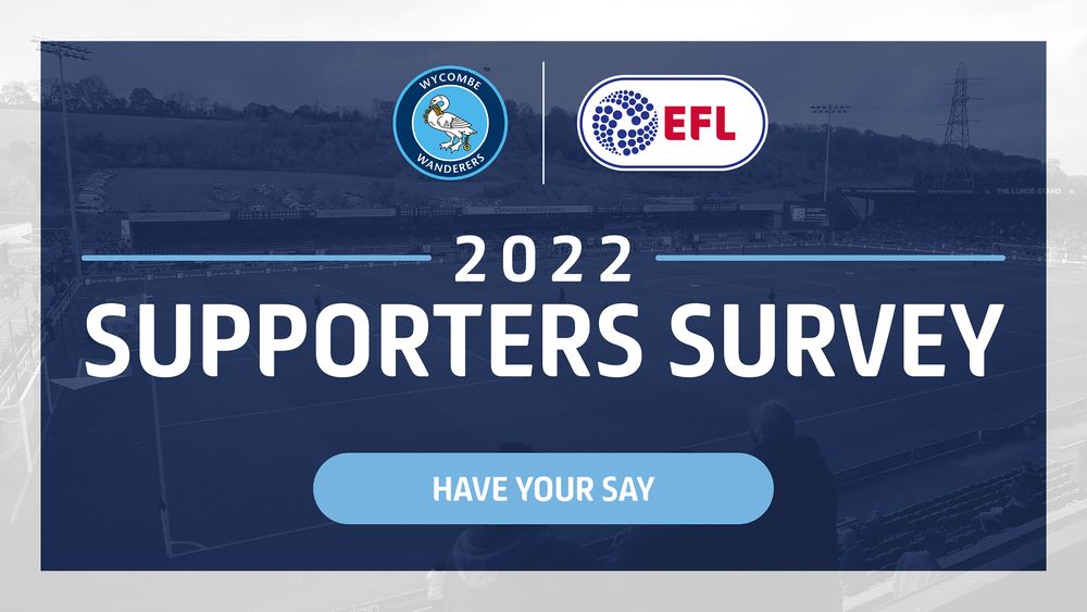 Take the 2022 EFL Supporters Survey - Wycombe Wanderers