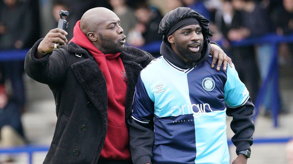 Bayo shows PK Humble round Our House for League of 72 - Wycombe Wanderers