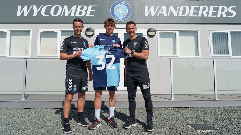 Taylor Clark signs following successful trial - Wycombe Wanderers