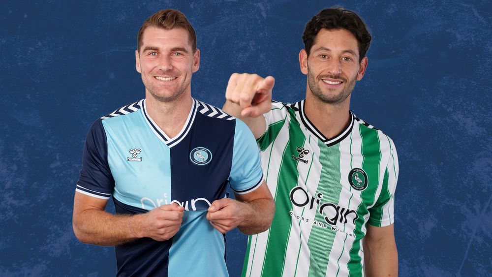 23/24 home and away kits now available in-store! - Wycombe Wanderers