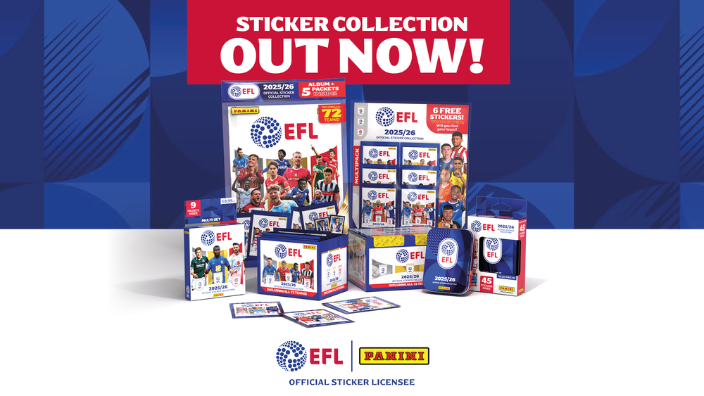 Panini and EFL launch first-ever EFL sticker collection featuring ...