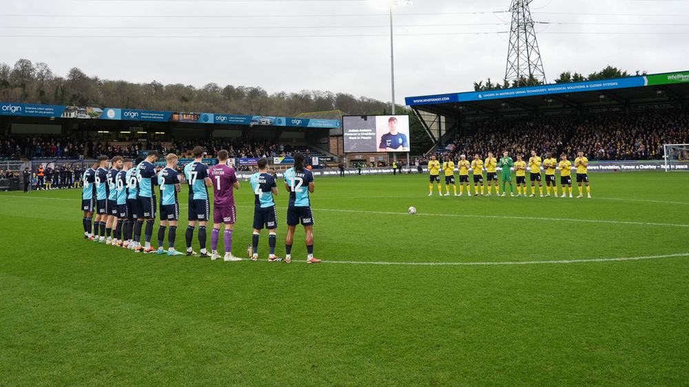Blues and Oxford fans pay respects to Adam Ankers - Wycombe Wanderers