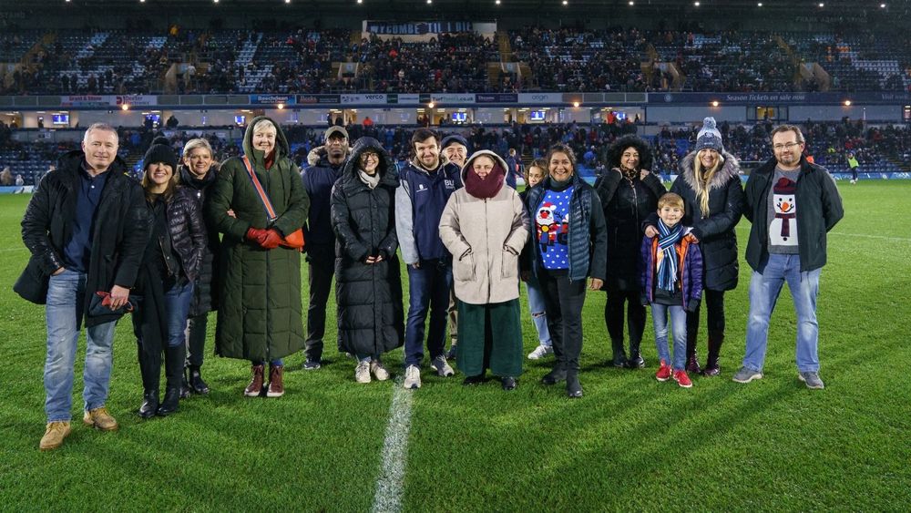 NHS receive rapturous applause at Adams Park - Wycombe Wanderers
