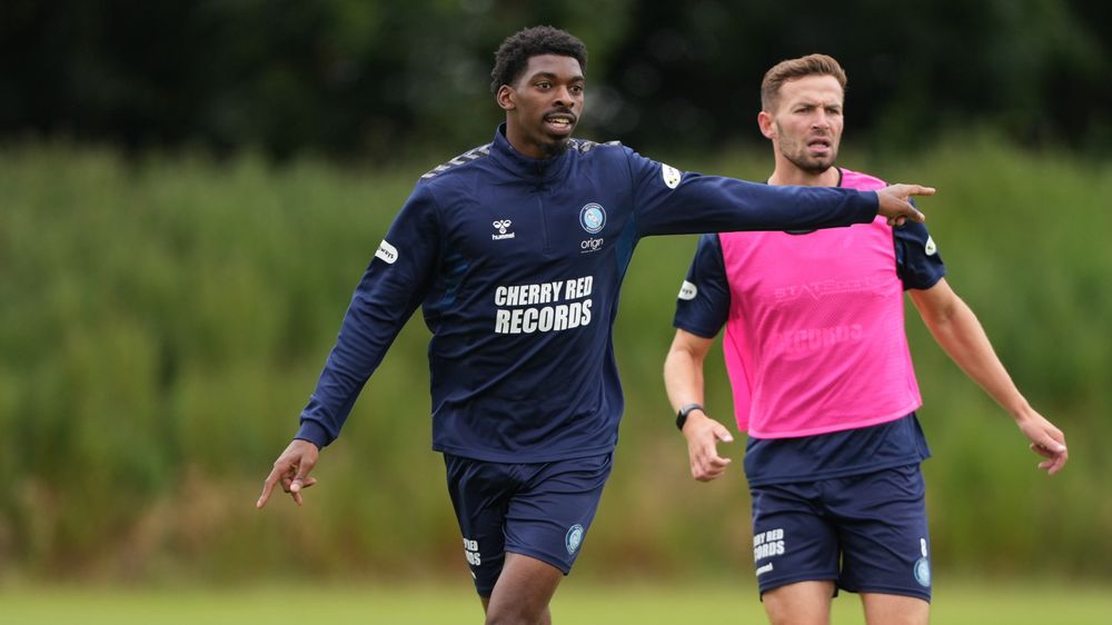 Gallery: Tyreeq and Dan join new team-mates at training - Wycombe Wanderers